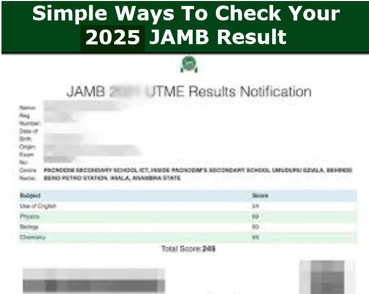 JAMB Officially Releases 2025 UTME Results| Check Your Jamb Result Here ... JAMB Officially Releases 2025 UTME Results| Check Your Jamb Result Here ...